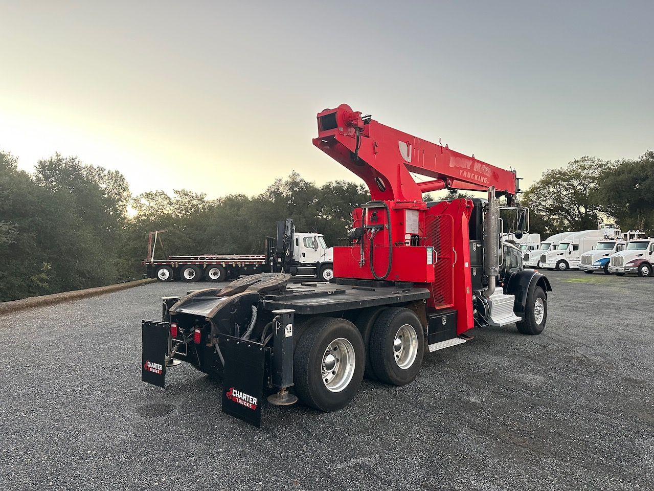 2015 Peterbilt 367 Crane Truck For Sale | $119900 | Charter Trucks