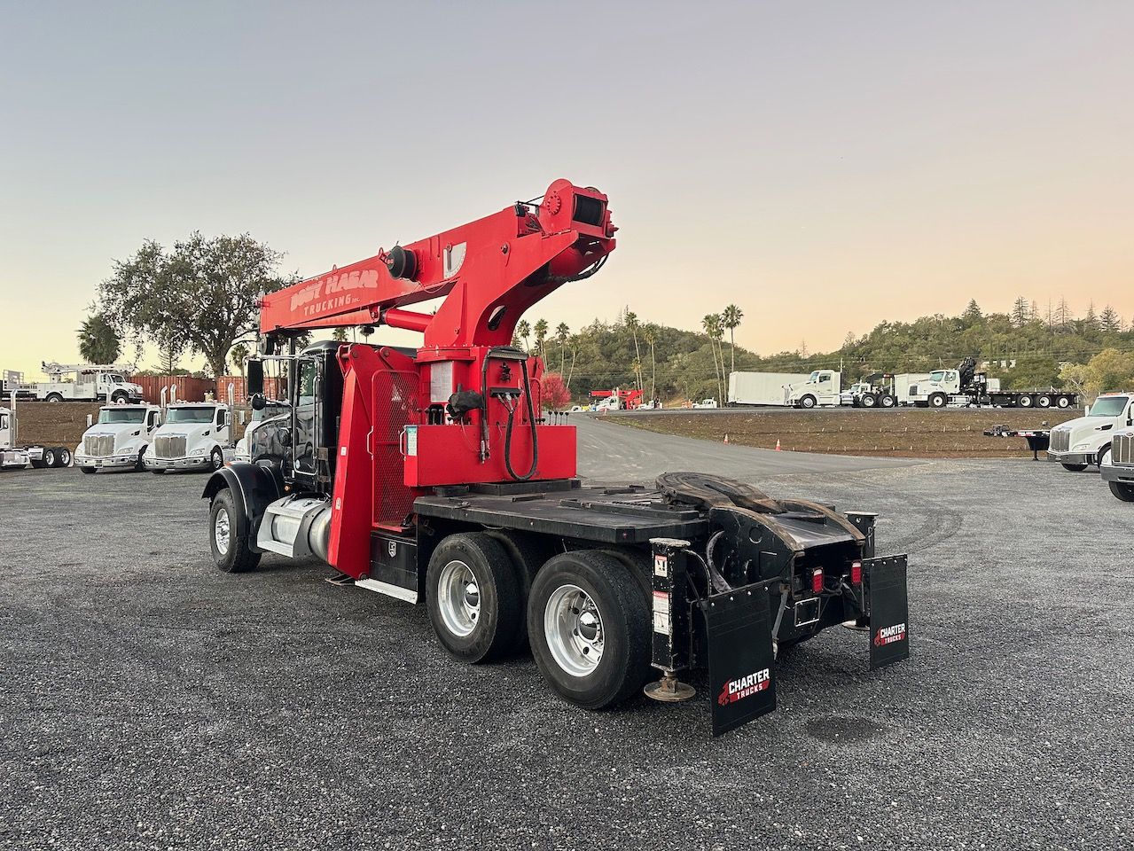 2015 Peterbilt 367 Crane Truck For Sale | $119900 | Charter Trucks